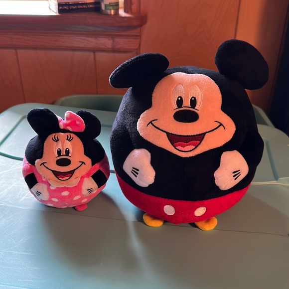 Disney | Toys | Disney Ty Mickey Minnie Mouse Around Plushes | Poshmark
